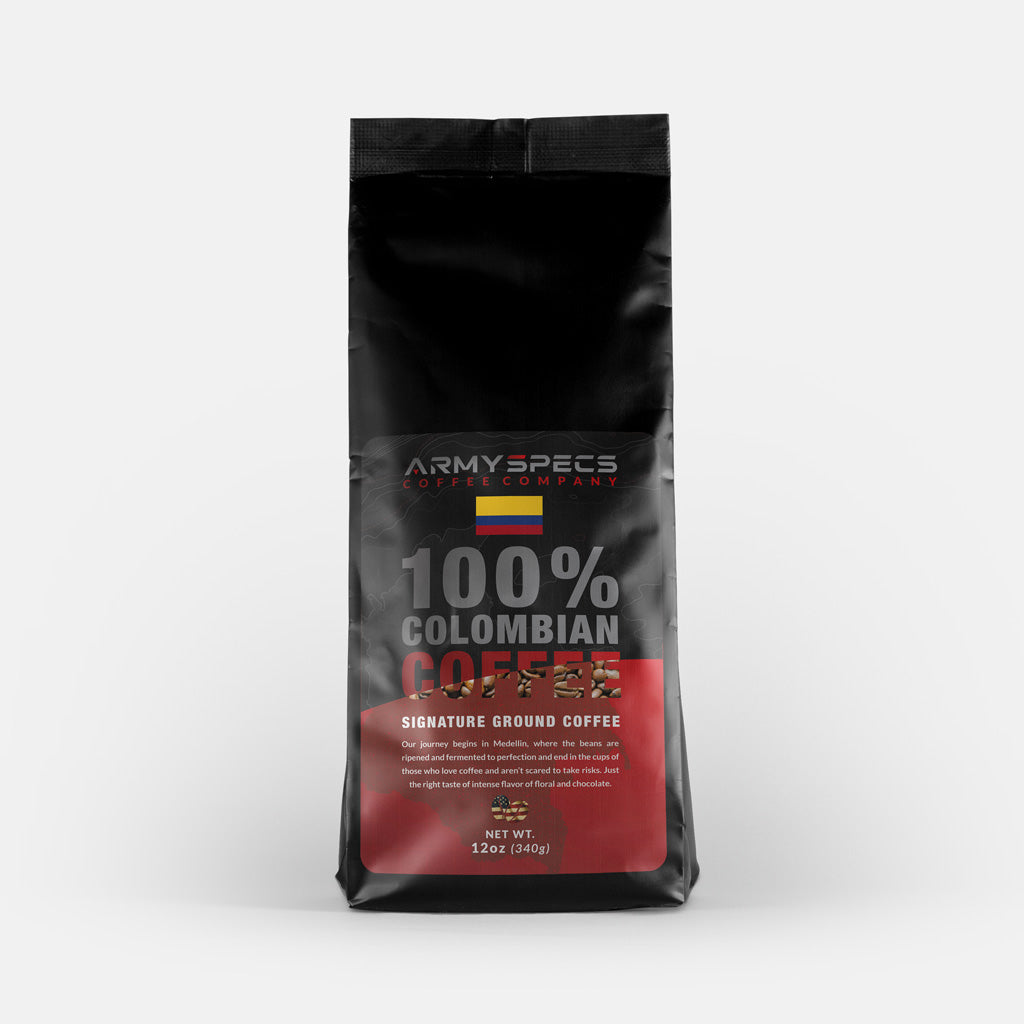 ARMY SPECS 100% COLOMBIAN COFFEE - armyspecscoffee